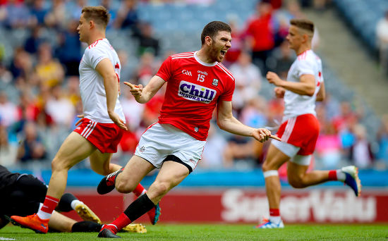 Cork Vs Tyrone Corks Luke Connolly Editorial Stock Photo - Stock Image ...