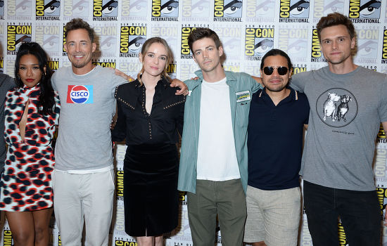 Candice Patton Tom Cavanagh Danielle Panabaker Editorial Stock Photo ...