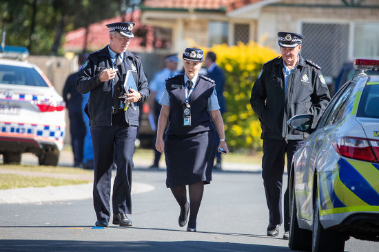 Uniformed Forensic Police Work Crime Scene Editorial Stock Photo ...