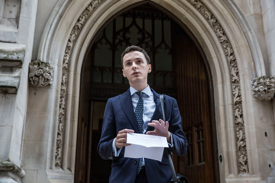 Darren Grimes Outside Court After Judgement Editorial Stock Photo ...