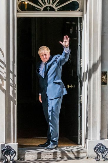 Boris Johnson New Prime Minister Arrives Editorial Stock Photo - Stock ...