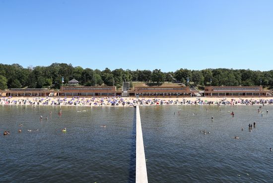 General View Open Air Lido Strandbad Editorial Stock Photo - Stock ...