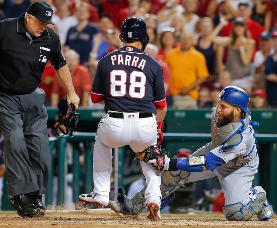 Washington Nationals Pinch Hitter Gerardo Parra Editorial Stock Photo ...