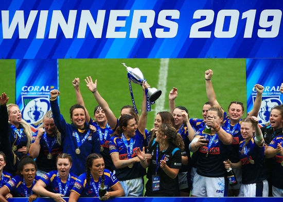 Leeds Rhinos Players Celebrate Trophy End Editorial Stock Photo - Stock ...