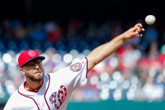 Washington Nationals Starting Pitcher Matt Grace Editorial Stock Photo ...