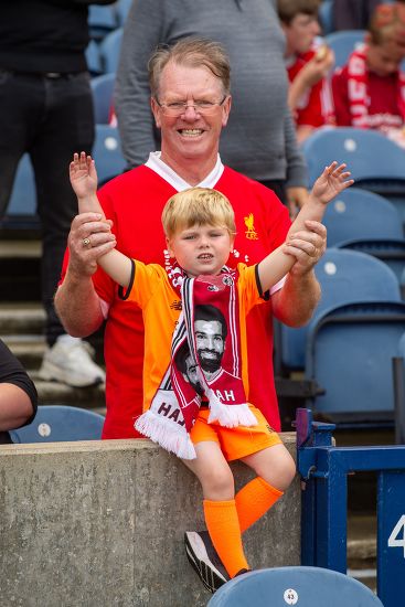 Young Liverpool Fan During Preseason Friendly Editorial Stock Photo ...