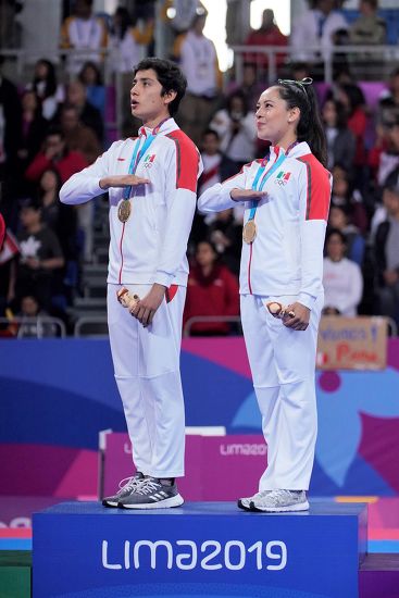Mexican Athletes Leonardo Juarez L Ana Editorial Stock Photo - Stock ...