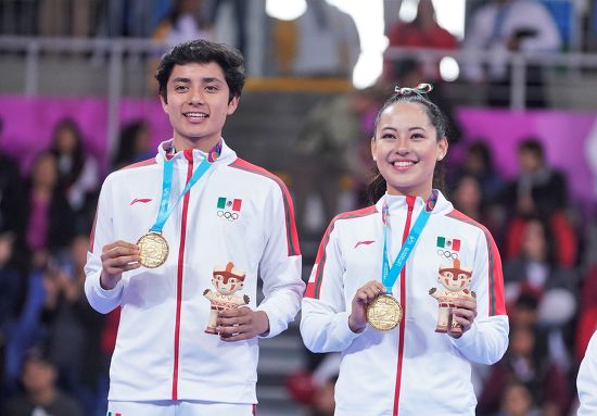 Mexican Athletes Leonardo Juarez L Ana Editorial Stock Photo - Stock ...