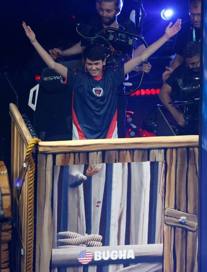 Us Player Bugha Celebrates After Winning Editorial Stock Photo - Stock ...