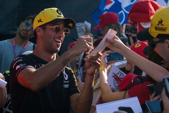 Australian Formula One Driver Daniel Ricciardo Editorial Stock Photo ...