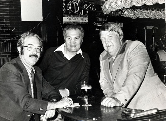 Boxing Writer Reg Gutteridge Left Pictured Editorial Stock Photo ...