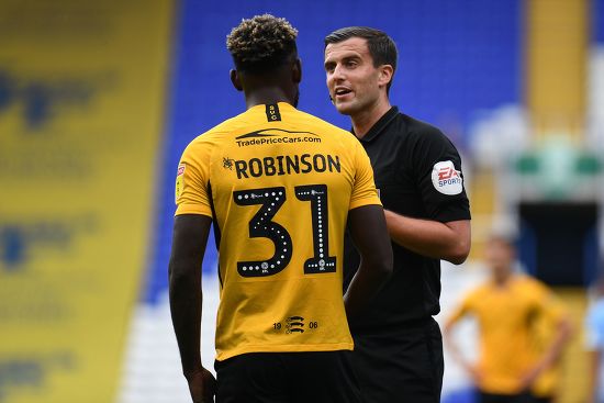 Southend United Forward Theo Robinson 31 Editorial Stock Photo - Stock ...