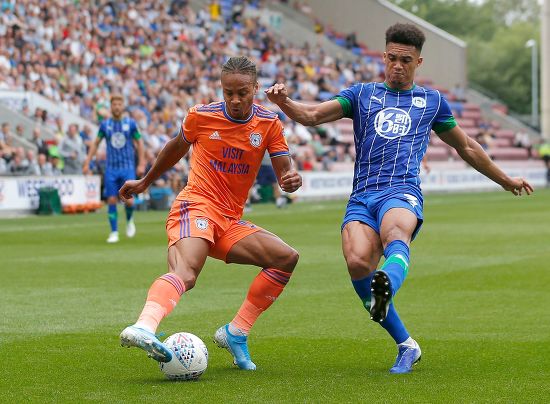 Bobby Reid Cardiff Antonee Robinson Wigan Editorial Stock Photo - Stock ...