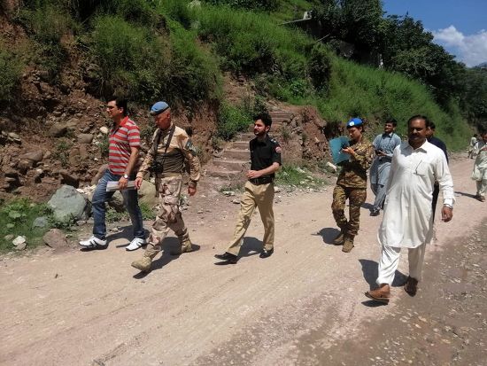 United Nations Military Observer Group Visits Editorial Stock Photo ...