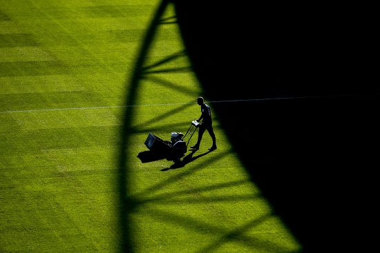 Ground Staff Cut Pitch John Smiths Editorial Stock Photo - Stock Image ...