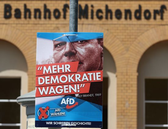 Election Poster Alternative Germany Party Afd Editorial Stock Photo ...