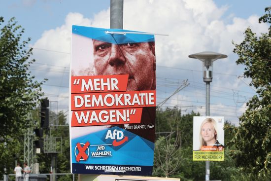 Election Poster Alternative Germany Party Afd Editorial Stock Photo ...