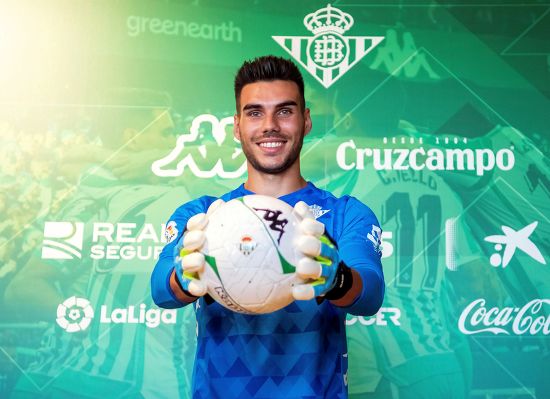 Real Betis New Spanish Goalkeeper Dani Editorial Stock Photo - Stock ...