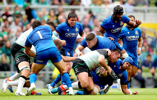 Ireland Vs Italy Irelands Niall Scannell Editorial Stock Photo - Stock ...
