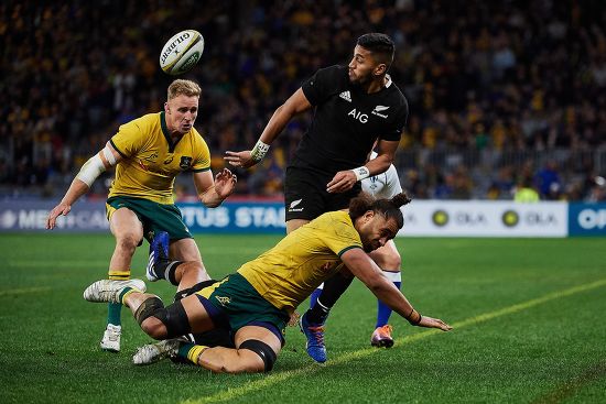 Australia Vs New Zealand Rieko Ioane Editorial Stock Photo - Stock ...