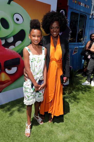 Genesis Tennon Viola Davis Premiere Columbia Editorial Stock Photo ...