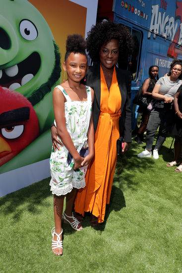 Genesis Tennon Viola Davis Premiere Columbia Editorial Stock Photo ...