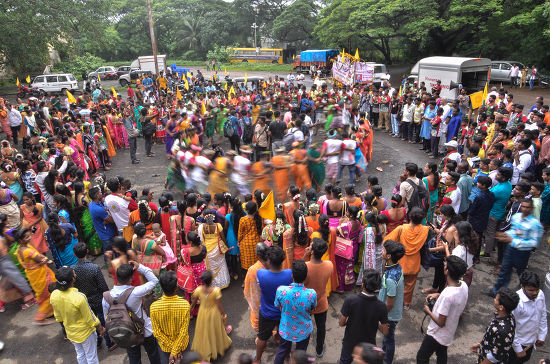 On Occasion Adivasi Day Rally Taken Editorial Stock Photo - Stock Image ...