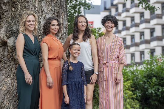 Actress Anne Haug Actress Michele Rohrbach Editorial Stock Photo ...