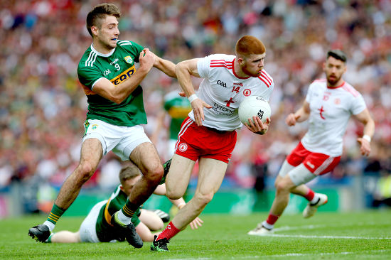 Kerry Vs Tyrone Kerrys Adrian Spillane Editorial Stock Photo - Stock ...