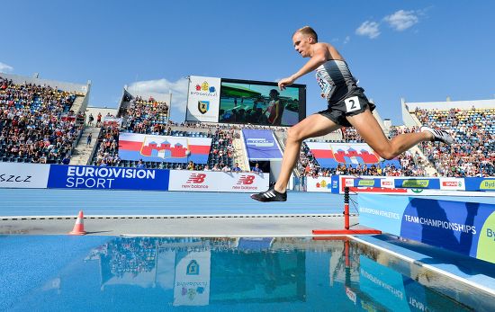 Martin Grau Germany Competes Mens 3000m Editorial Stock Photo - Stock ...