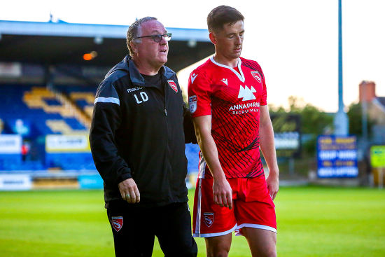Luke Conlan Morecambe Leaves Pitch After Editorial Stock Photo - Stock ...