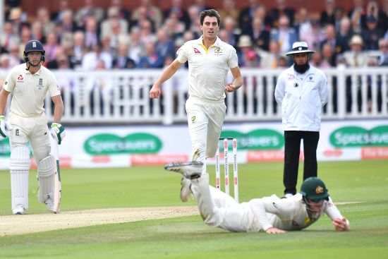 Englands Rory Burns Caught By Australias Editorial Stock Photo - Stock ...