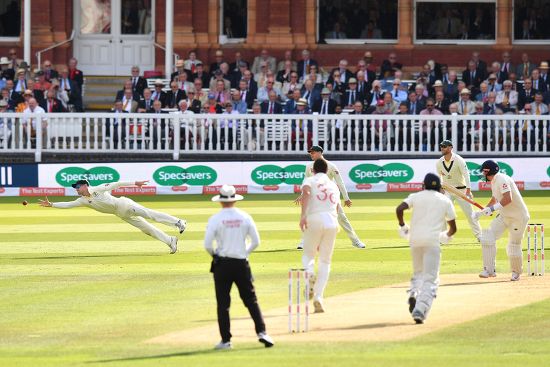 Australias Cameron Bancroft Misses Catch Englands Editorial Stock Photo ...