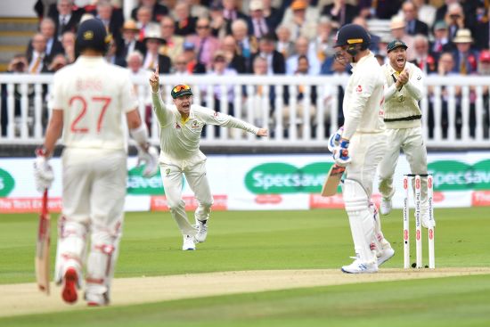 Australias Steve Smith Celebrates Englands Jason Editorial Stock Photo ...