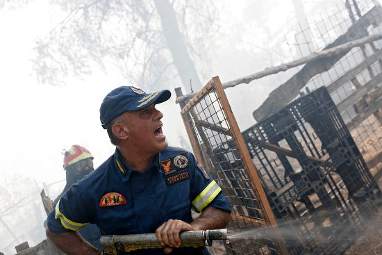 Deputy Chief Greek Fire Brigade Stefanos Editorial Stock Photo - Stock ...
