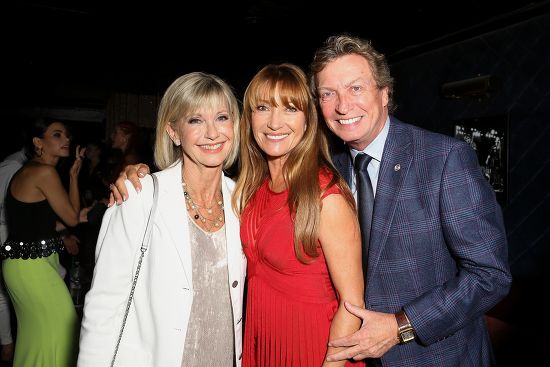 Olivia Newtonjohn Jane Seymour Nigel Lythgoe Editorial Stock Photo ...