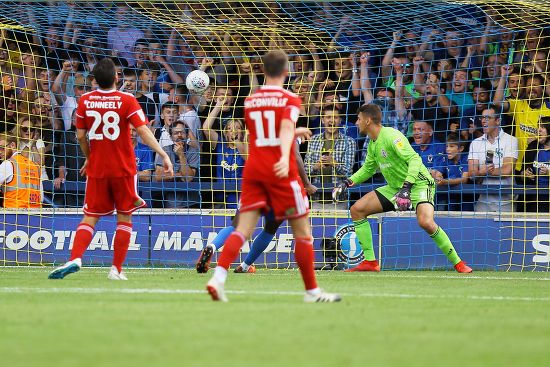 Luke Oneil Out Shot Afc Wimbledon Editorial Stock Photo - Stock Image ...