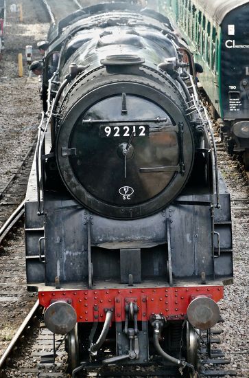 92212 British Railways Standard Class 9f Editorial Stock Photo - Stock ...