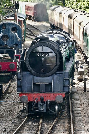 92212 British Railways Standard Class 9f Editorial Stock Photo - Stock ...