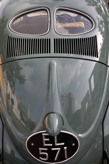 Back Classic Pretzel Split Window Volkswagen Editorial Stock Photo ...