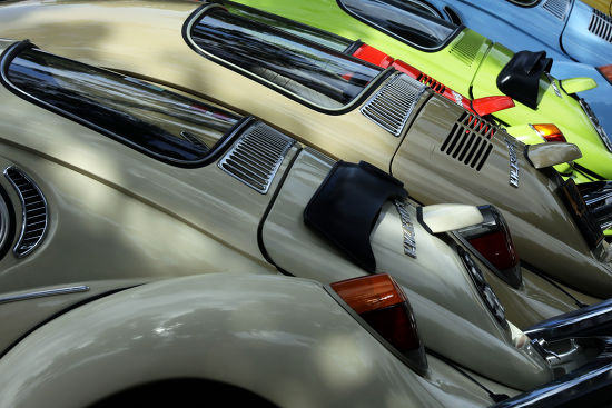 Different Versions Classic Volkswagen Bettle Cars Editorial Stock Photo ...