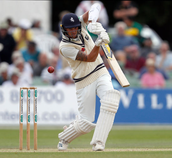 Harry Podmore Bats Kent During Kent Editorial Stock Photo - Stock Image ...