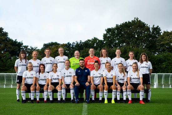 Fulham Women Players Pose Official Team Editorial Stock Photo - Stock ...