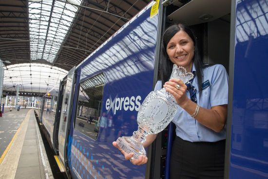 Scotrail Staff Member Marta Skowyra Attends Editorial Stock Photo ...