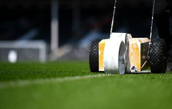 Line Painting Ahead Kick Off Editorial Stock Photo - Stock Image ...