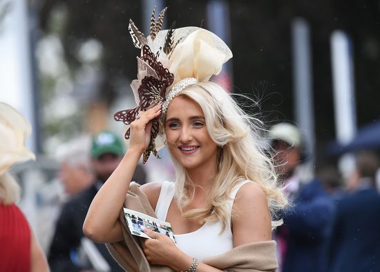 Racegoers Arrive Ladies Day York Racecourse Editorial Stock Photo ...