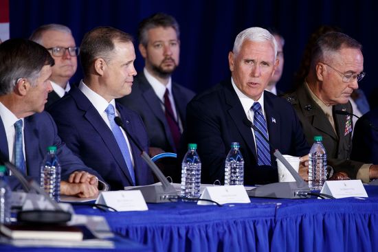 Nasa Administrator Jim Bridenstine L Chairman Editorial Stock Photo ...