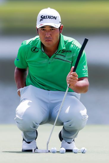 Hideki Matsuyama Japan During Practice Round Editorial Stock Photo ...