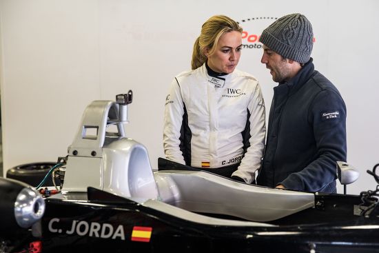 Spanish Driver Carmen Jorda Member Fia Editorial Stock Photo - Stock ...
