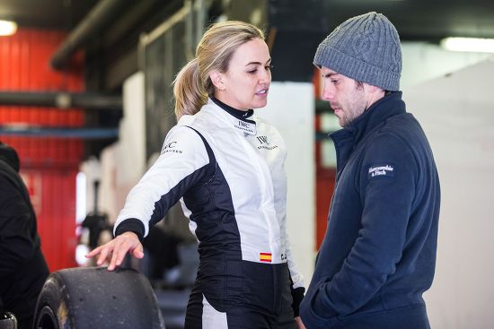Spanish Driver Carmen Jorda Member Fia Editorial Stock Photo - Stock ...